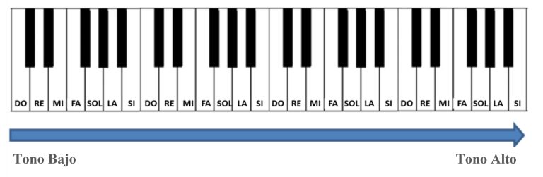 Notas de Teclado y Piano - Teoria Sencilla